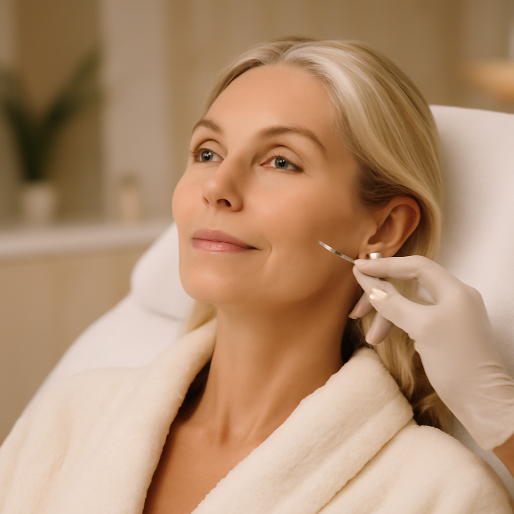 Is PDO Thread Lift safe for mature skin? – theclinicroom
